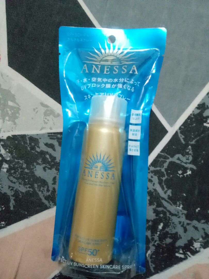 Anessa Sunscreen Sprayer, Beauty & Personal Care, Face, Face Care on ...