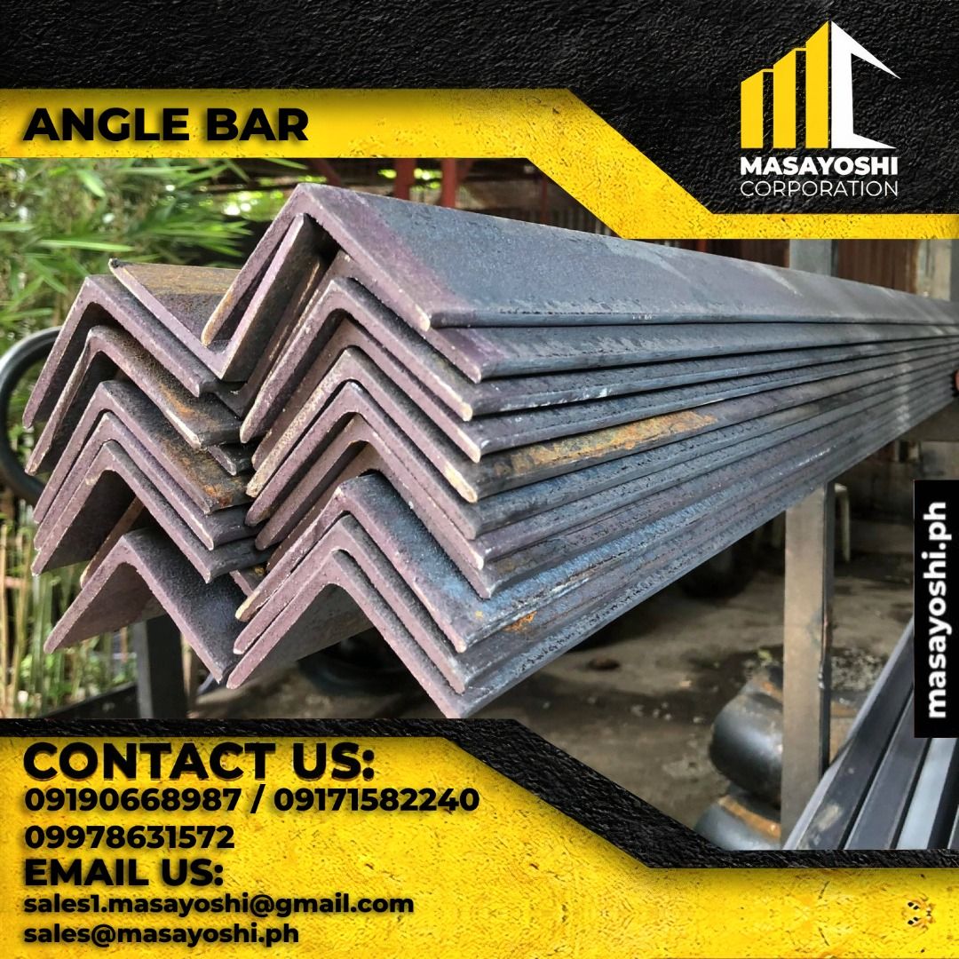 Angle Bar 3/16 x 1 ( 2.5mm ) | L - Bracket | Steel | L - Profile ...