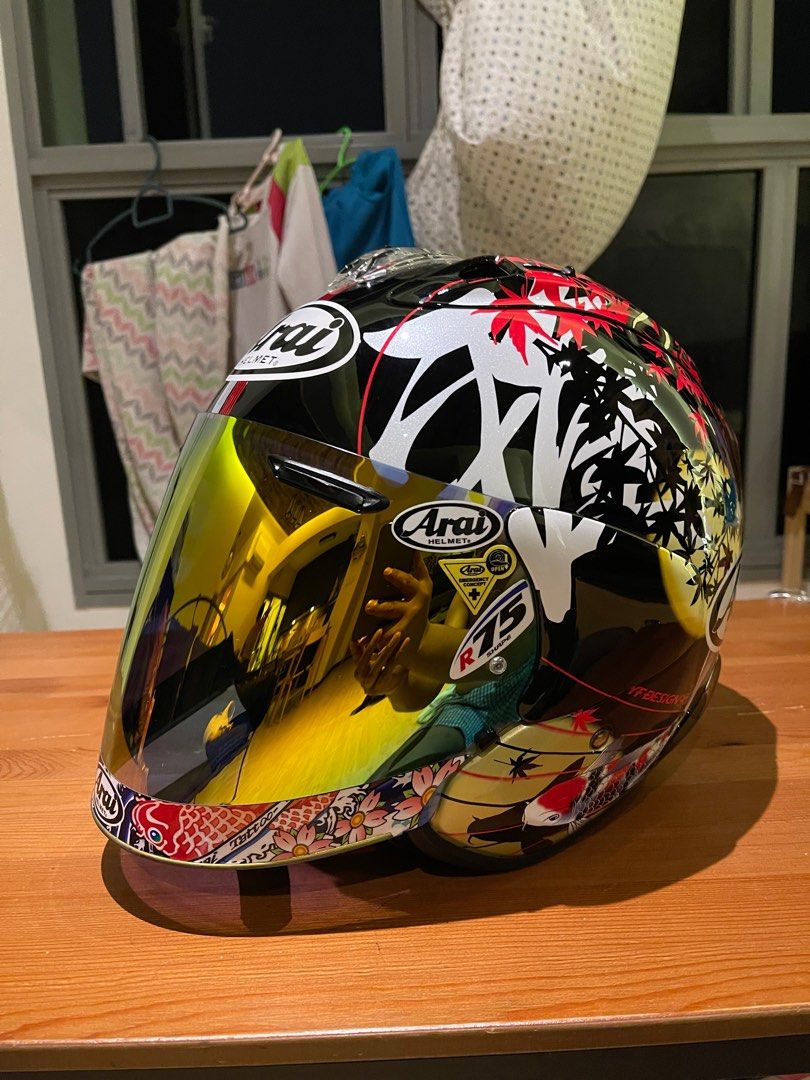 Arai VZ ram oriental 2, Motorcycles, Motorcycle Apparel on Carousell