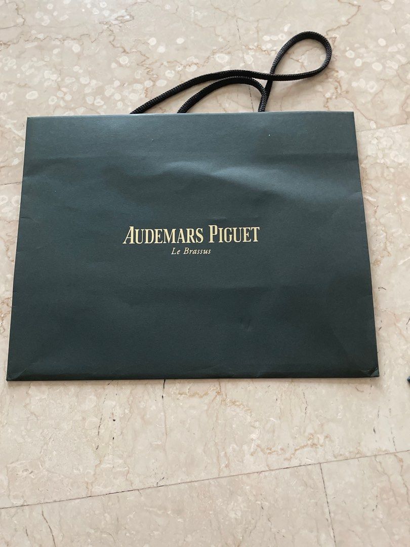 Audemars Piguet paper bag, Luxury, Watches on Carousell