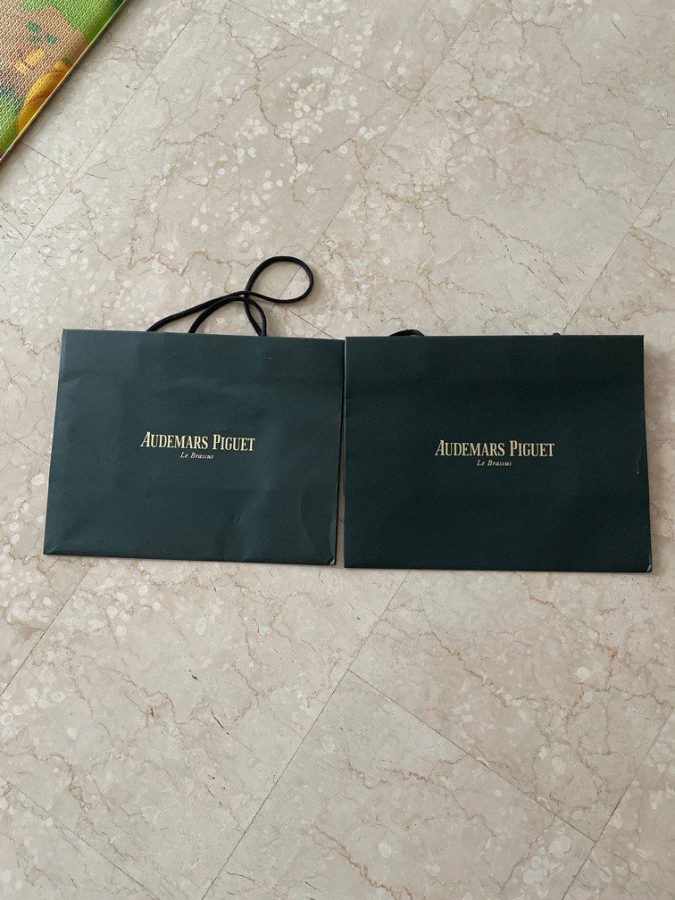 Audemars Piguet paper bag, Luxury, Watches on Carousell