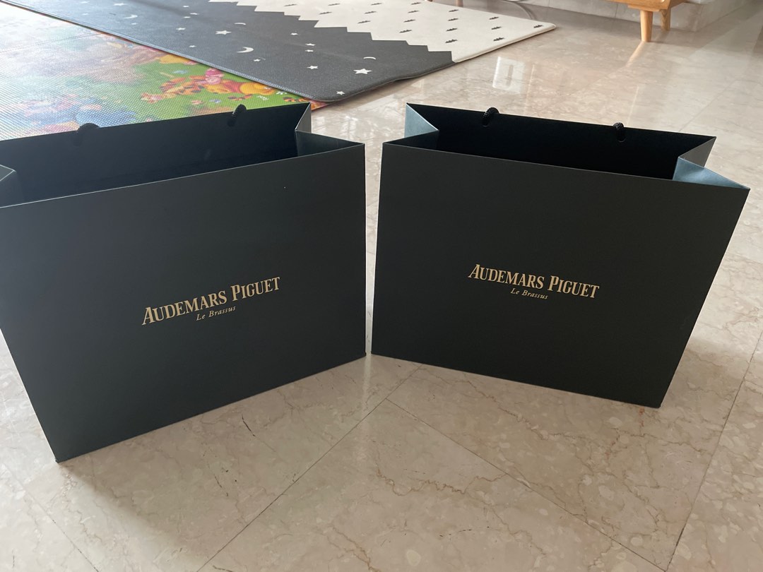 Audemars Piguet paper bag, Luxury, Watches on Carousell