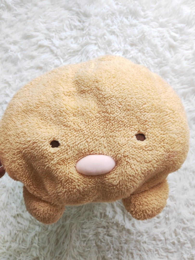 Authentic Toreba Japan Sumikko Gurashi Tonkatsu Plushy, Hobbies & Toys ...