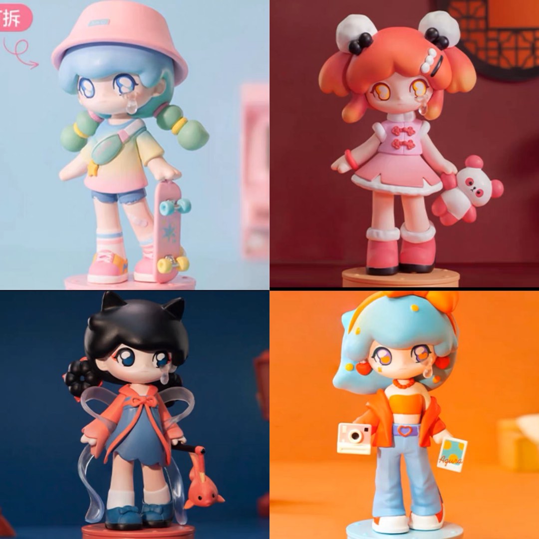 AZURA Wardrobe version POPMART / Full set / Single blind box / Individual character, Hobbies ...