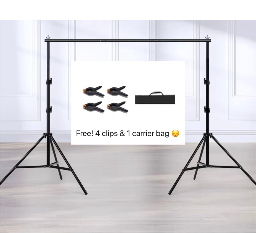 Background Studio Tripod Equipment Party Family Stand for photography ...