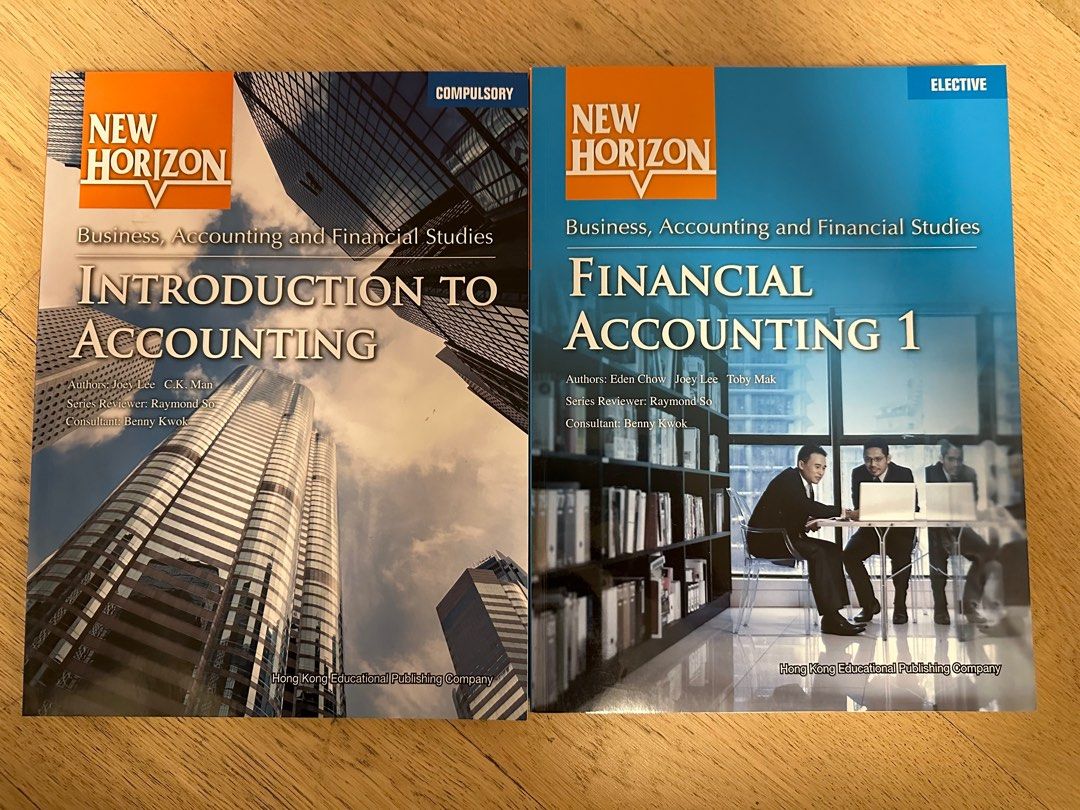 全新BAFS書 New Horizon accounting, 興趣及遊戲, 書本 & 文具, 教科書 - Carousell