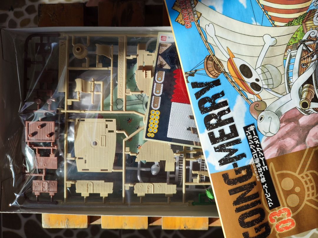 BANDAI One Piece Going Merry Model Kit, Hobbies & Toys, Memorabilia ...