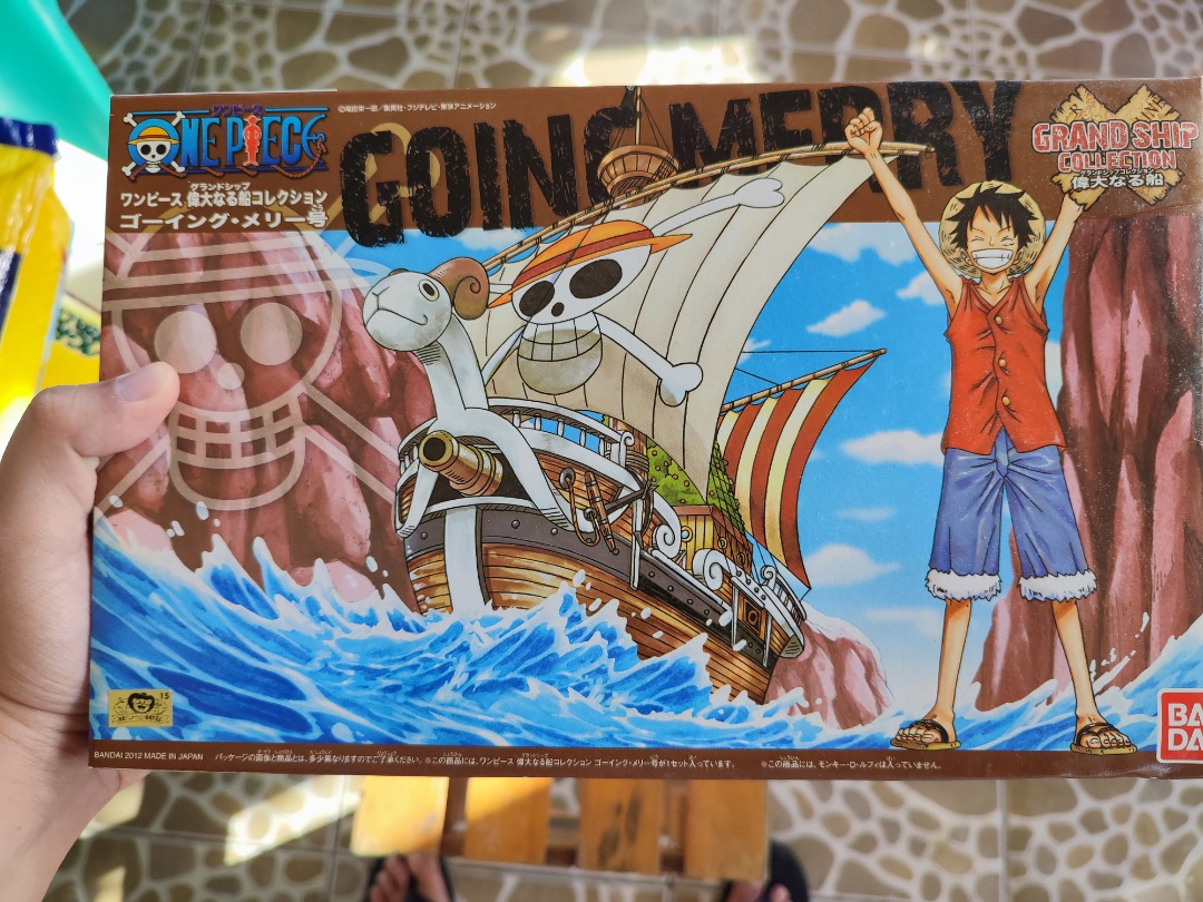 BANDAI One Piece Going Merry Model Kit, Hobbies & Toys, Memorabilia ...