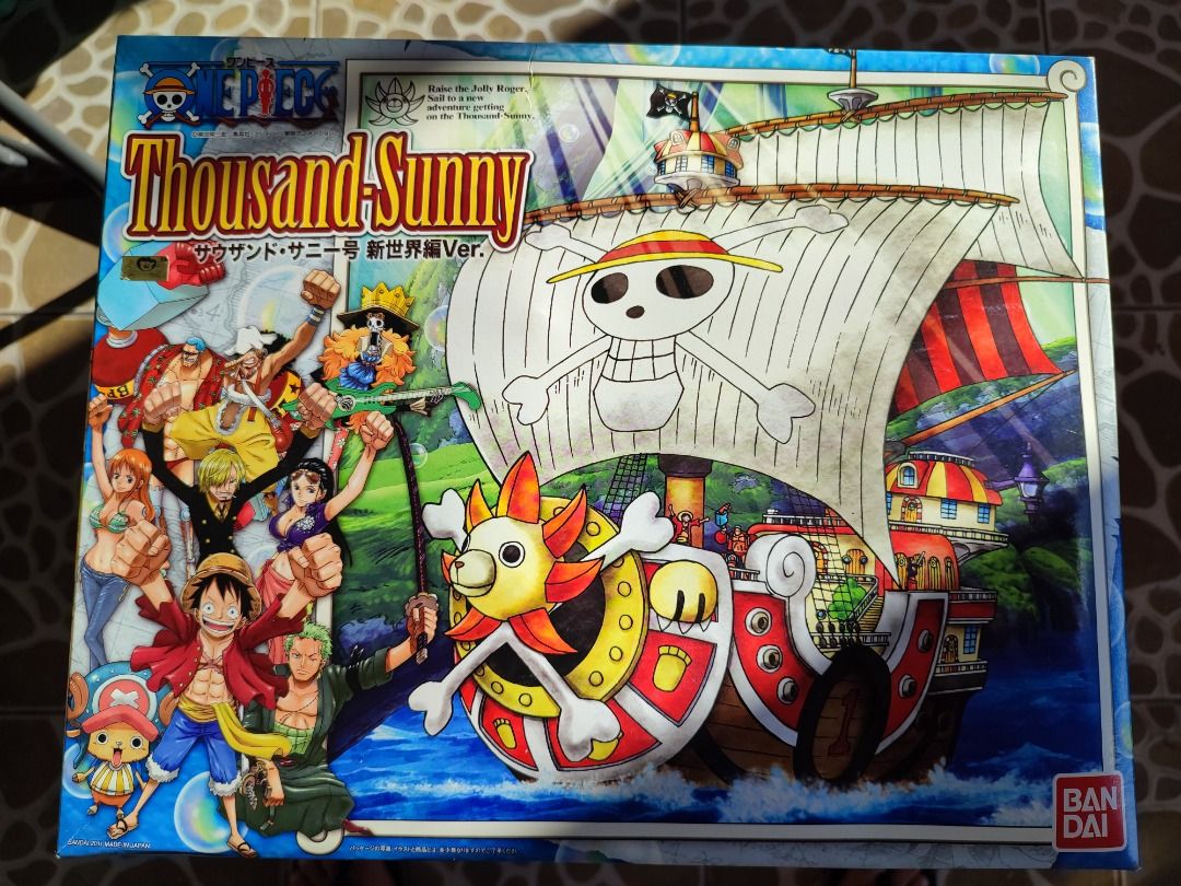 BANDAI One Piece Thousand Sunny Model Kit, Hobbies & Toys, Memorabilia ...