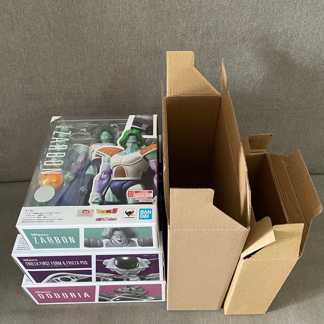全新Bandai Shf 薩波 撒波 zarbon 杜利安 dodoria 菲利 第一形態 大王 連 宇宙艙 Frieza First ...