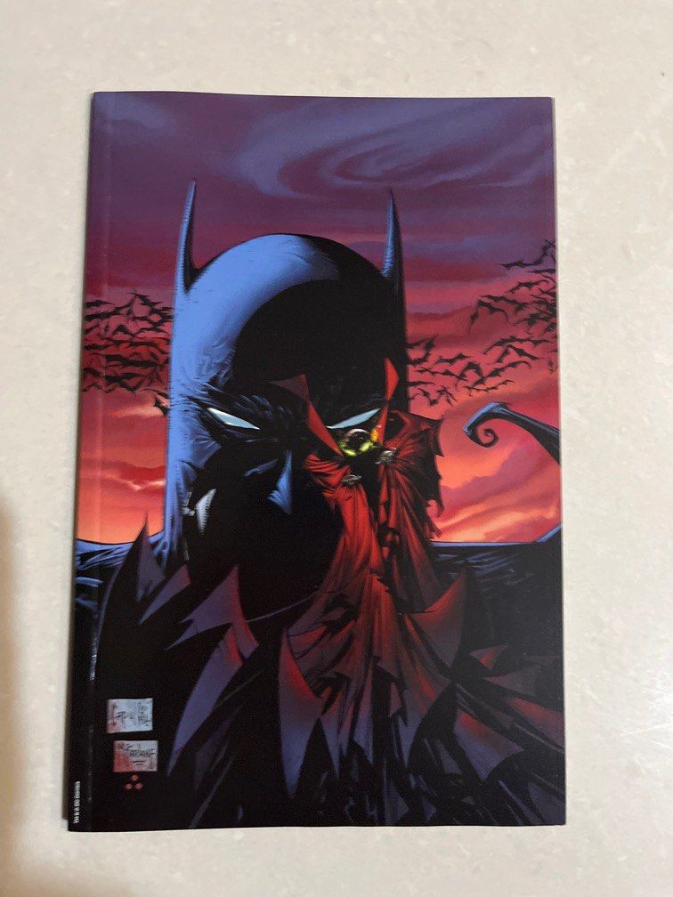 Batman / Spawn #1 team variant cover by Capullo, McFarlane and Haberlin, Hobbies & Toys, Books ...