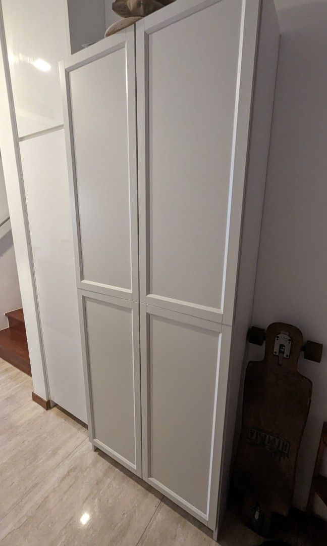 Billy Bookcase (used as cabinet), Furniture & Home Living, Furniture ...