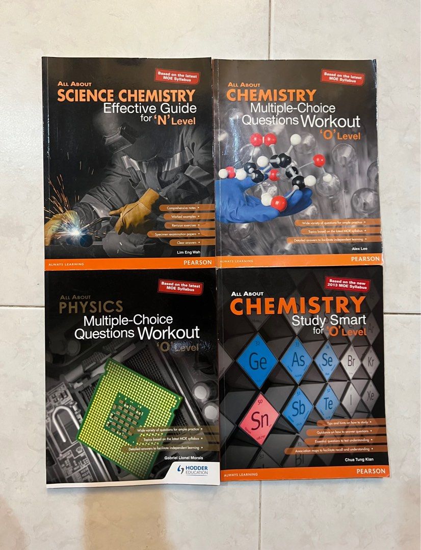 Biology, chemistry, physics assessment books perfect guide, all about ...