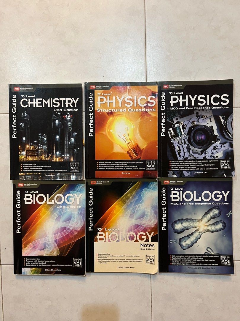 Biology, chemistry, physics assessment books perfect guide, all about ...