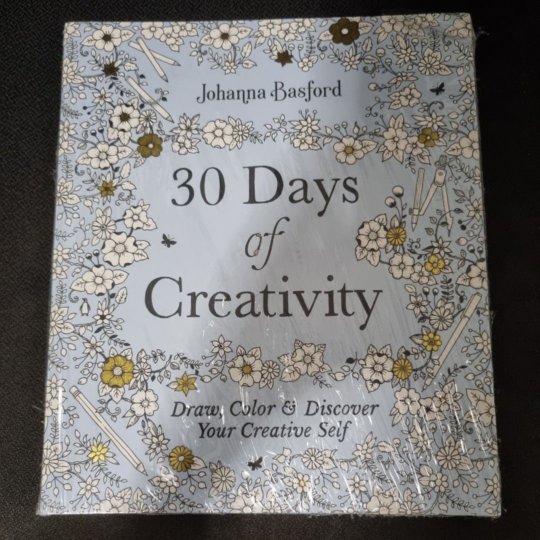 BN 30 Days of Creativity colouring book, Hobbies & Toys, Stationery ...