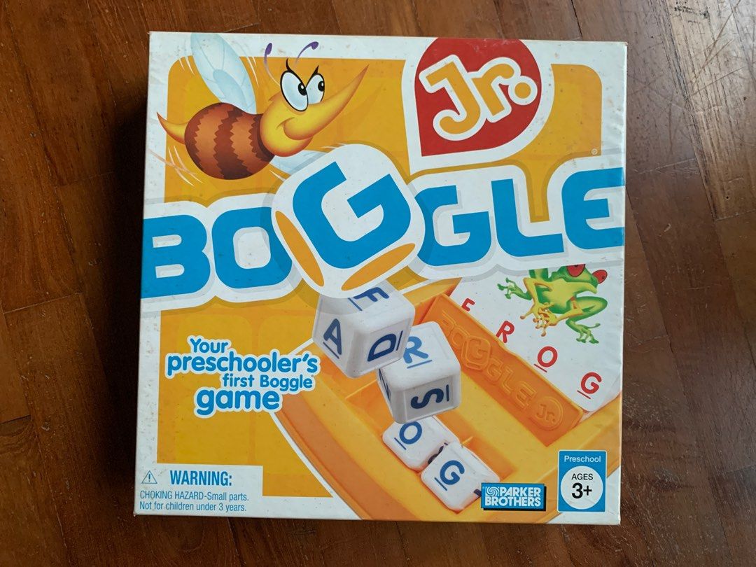 Boggle junior, Hobbies & Toys, Toys & Games on Carousell