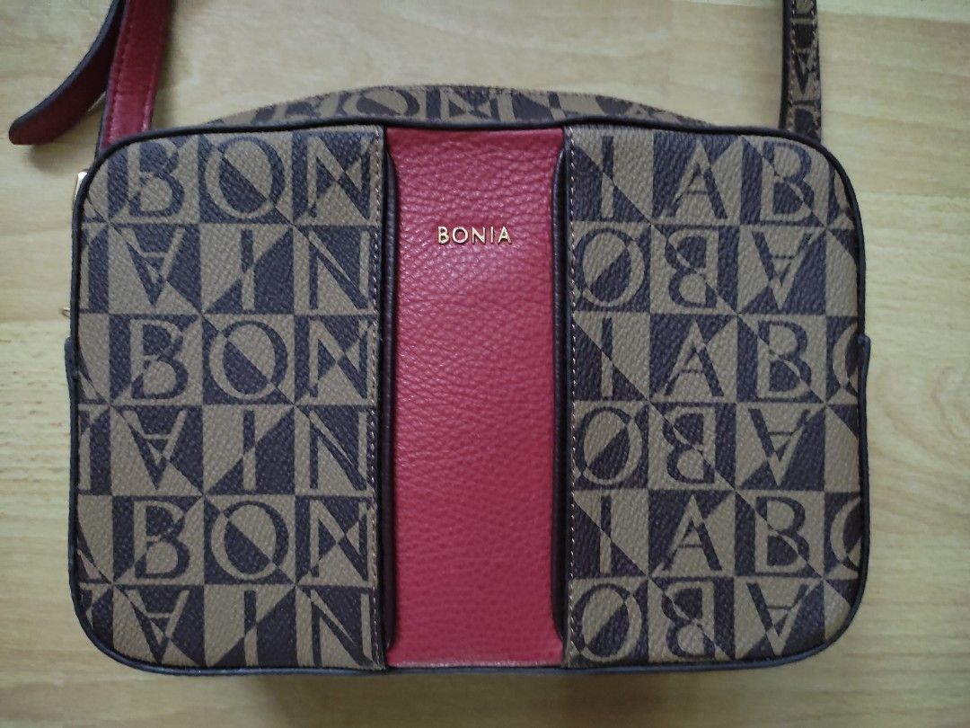 Bonia monogram sling bag, Women's Fashion, Bags & Wallets, Cross-body ...