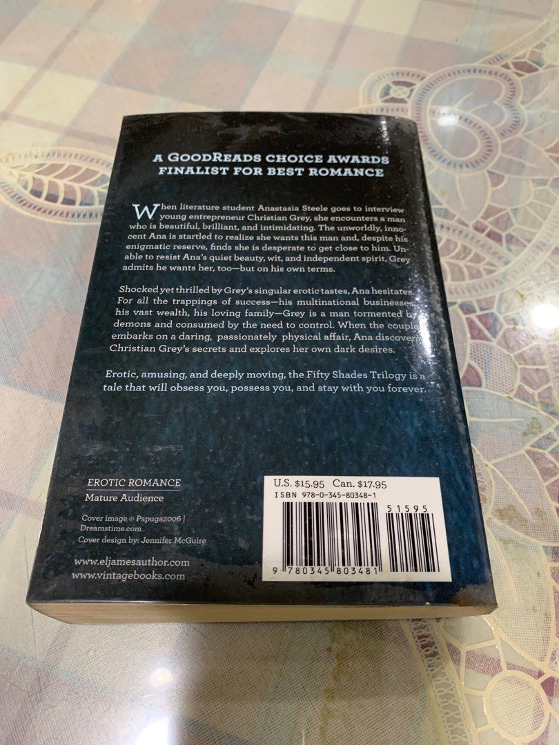 (Boxed Set) Fifty Shades Trilogy by E L James, Hobbies & Toys, Books & Magazines, Fiction & Non ...