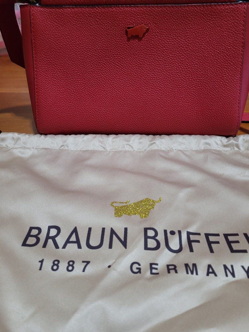 Braun buffel, Women's Fashion, Bags & Wallets, Cross-body Bags on Carousell