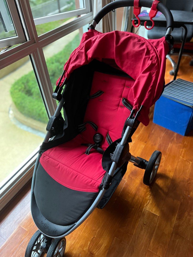 Britax B-agile stroller in red, Babies & Kids, Going Out, Strollers on ...