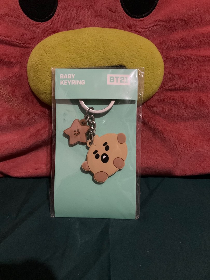 BT21 Shooky Keyring, Hobbies & Toys, Memorabilia & Collectibles, K-Wave on Carousell