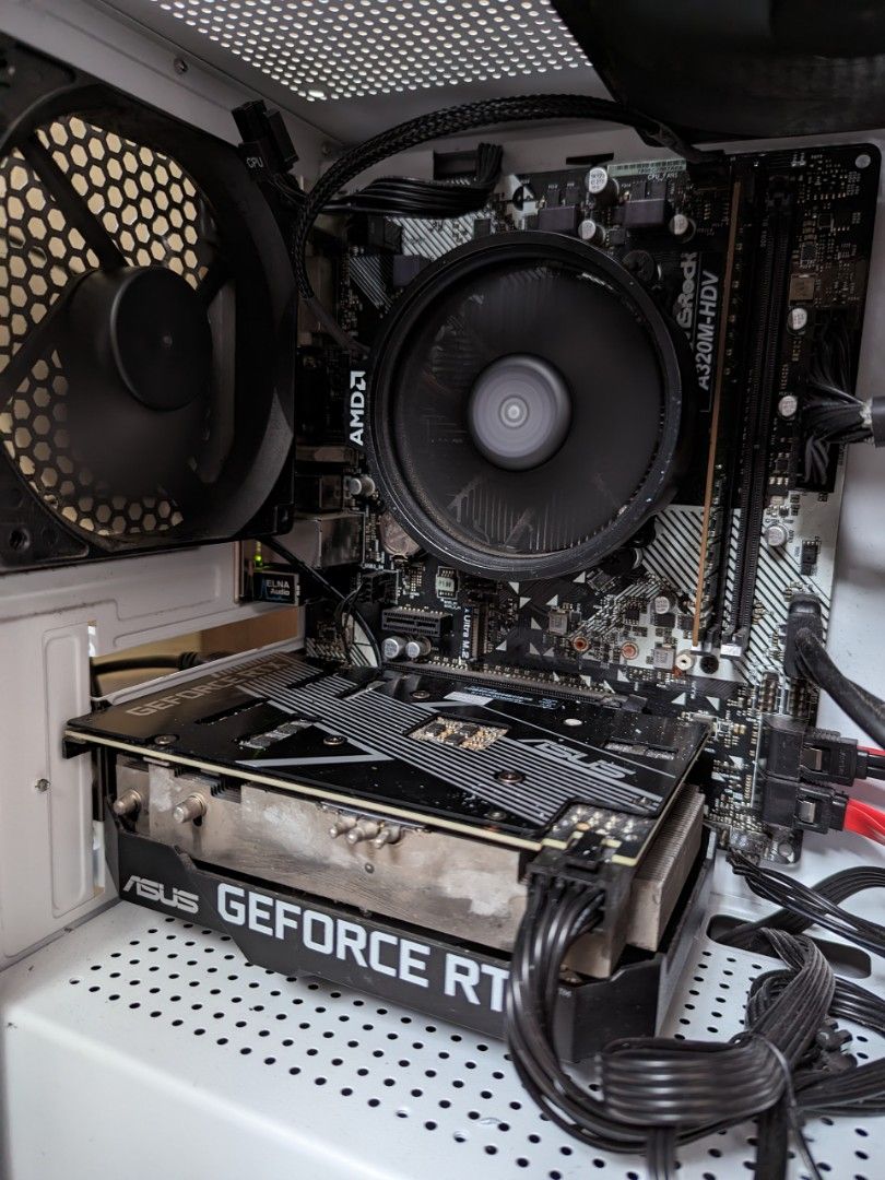 Budget Gaming and Editing Desktop - Ryzen 2600 with RTX 3050, Computers ...