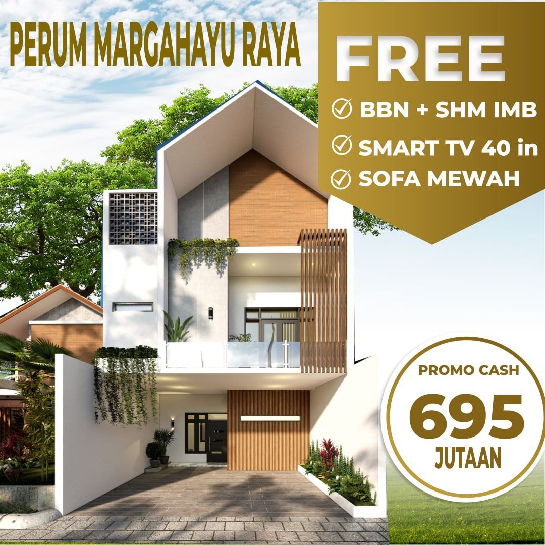 CARI RUMAH MARGAHAYU RAYA 600 JUTAAN HANYA 3 MENIT JL SOEKARNO HATTA ...