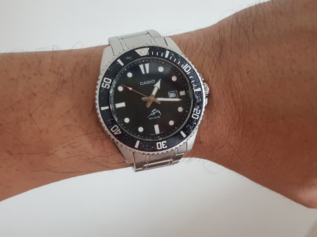 Casio 200m Diver watch, Men's Fashion, Watches & Accessories, Watches ...