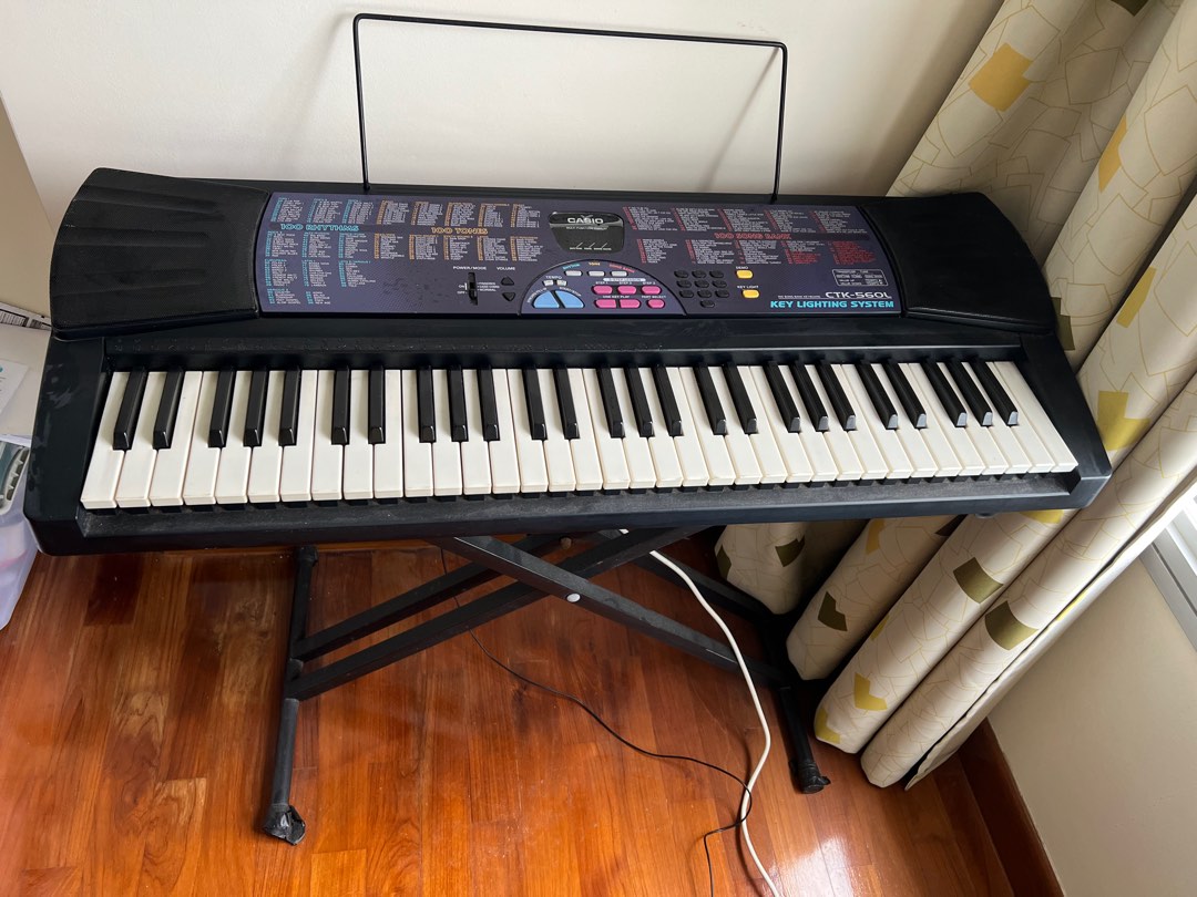Casio Keyboard, Hobbies & Toys, Music & Media, Musical Instruments on ...