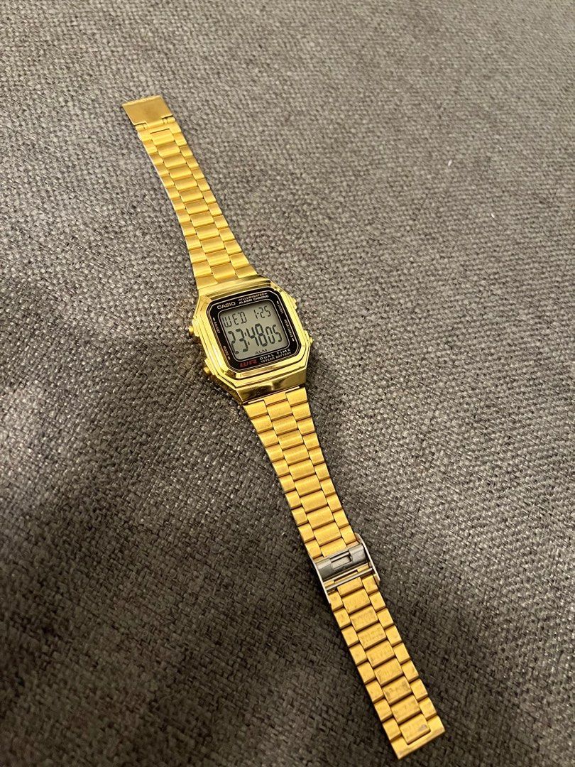 Casio Vintage Collection A178, Men's Fashion, Watches & Accessories ...