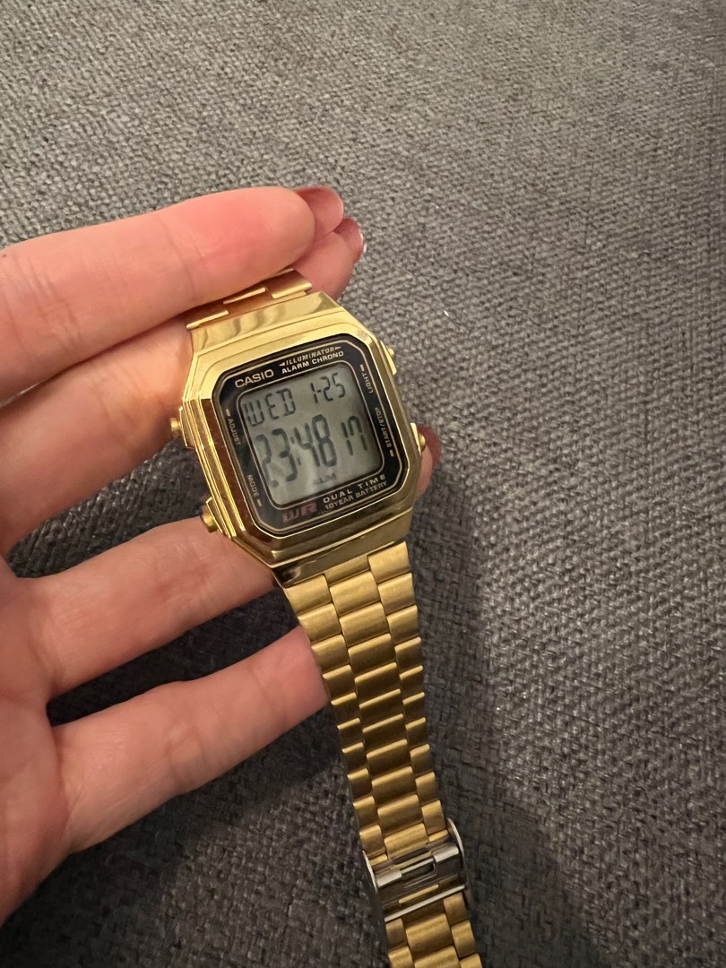 Casio Vintage Collection A178, Men's Fashion, Watches & Accessories ...