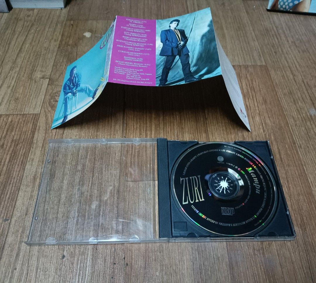 CD ZURI @ 1993 PolyGram Record Sdn Bhd.., Hobbies & Toys, Music & Media ...