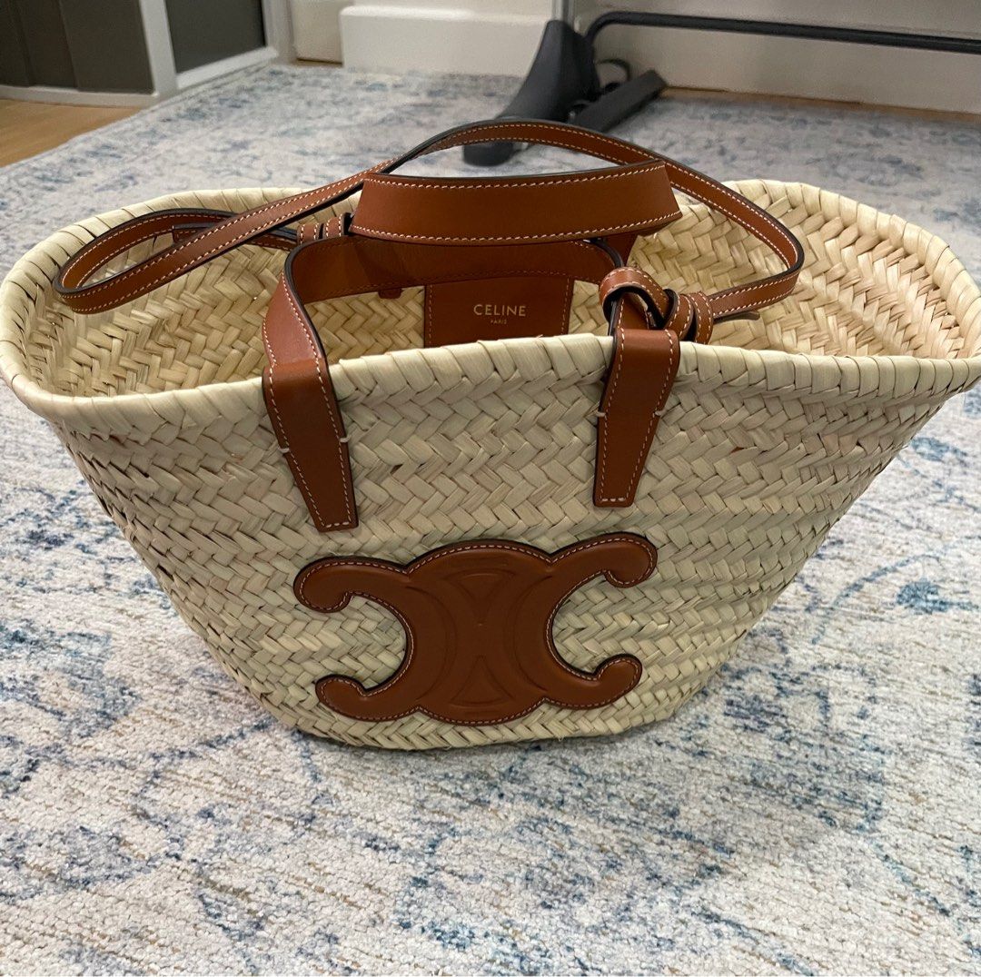 Celine Basket Bag, Luxury, Bags & Wallets on Carousell
