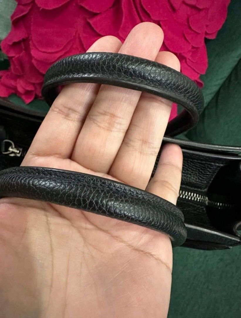 Celine Nano Luggage in Drummed calfskin black, Luxury, Bags & Wallets on Carousell