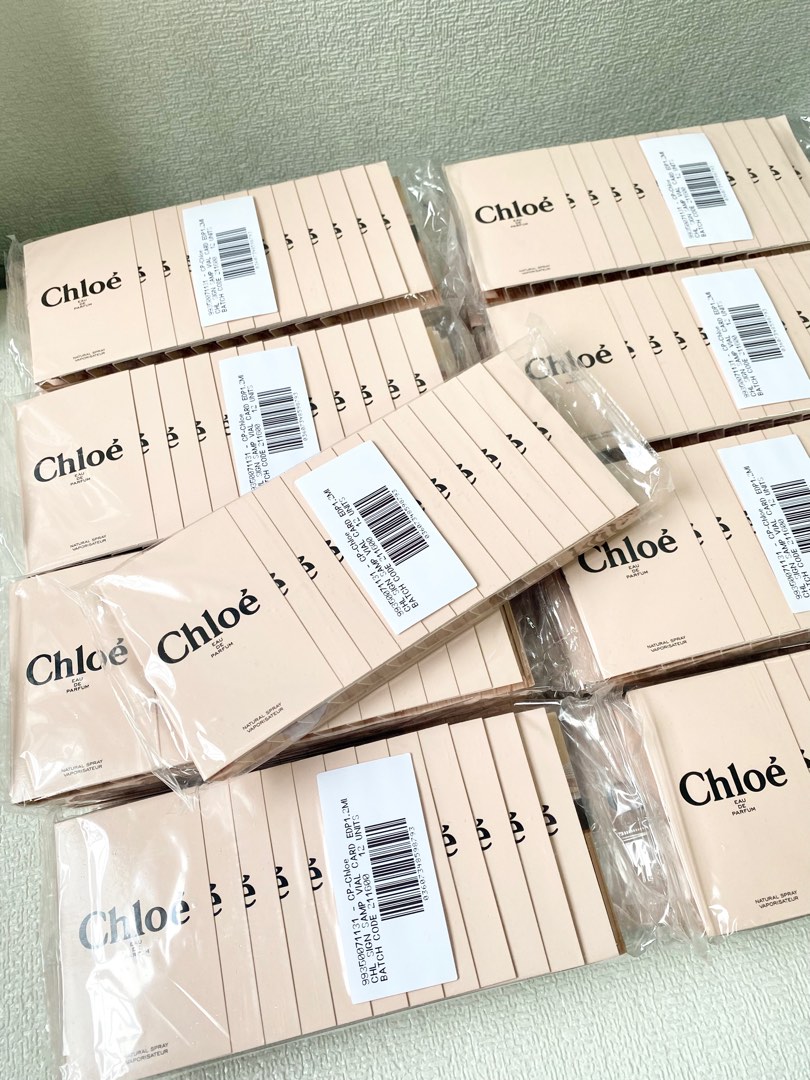 Chloe Signature Sample Vial Perfume, Beauty & Personal Care, Fragrance ...