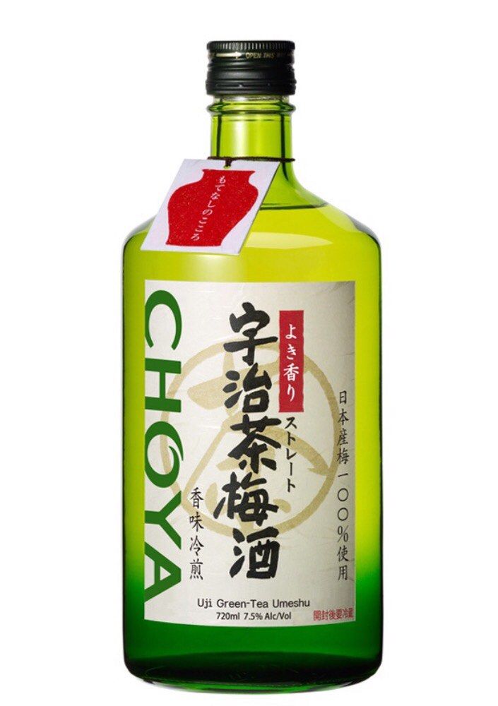 Choya Green Tea Umeshu 720ml, Food & Drinks, Other Food & Drinks on ...