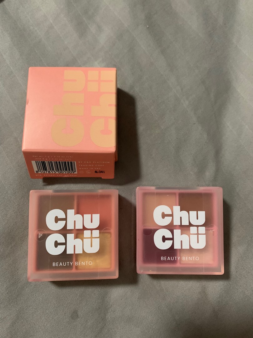 Chuchu Beauty Color Bento in Think Pink and Peach Please, Beauty ...