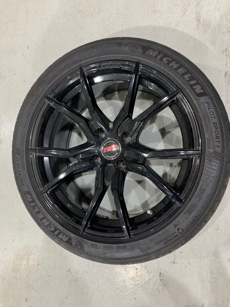 Citroen/Peugeot 17’ Rims with tyres , Car Accessories, Tyres & Rims on ...