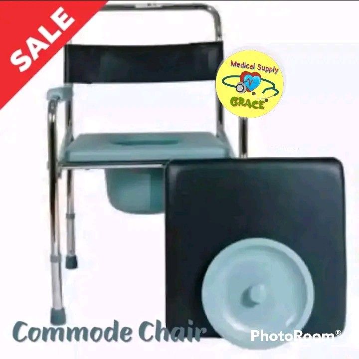 COMMODE CHAIR WITHOUT WHEELS, Beauty & Personal Care, Foot Care on ...