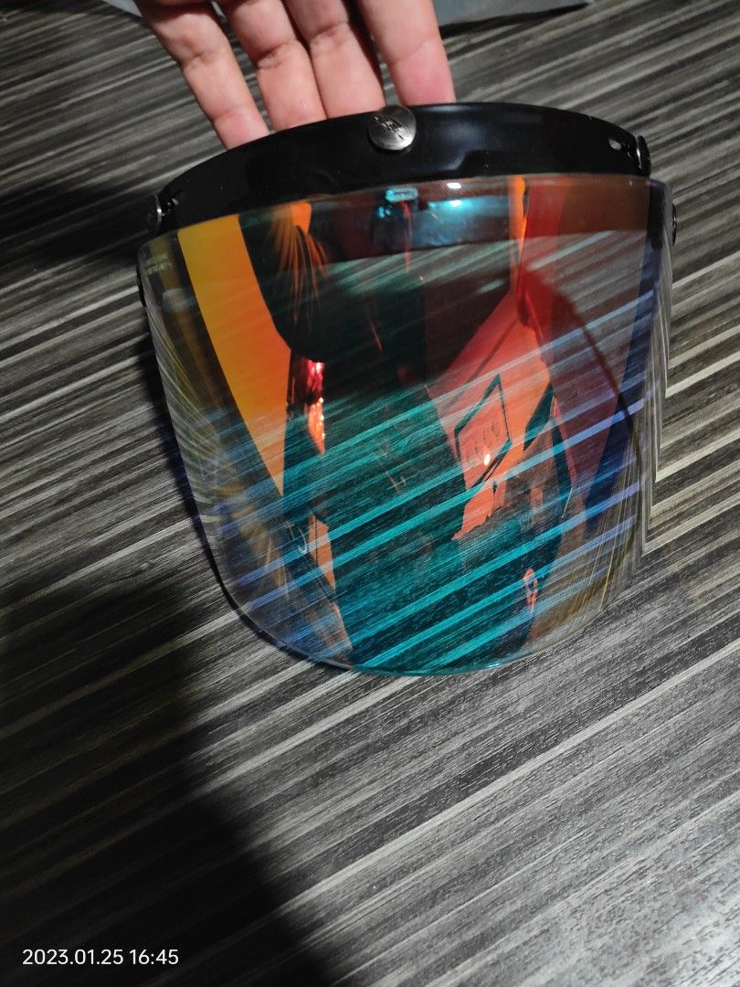 Csl tinted visor, Motorcycles, Motorcycle Accessories on Carousell