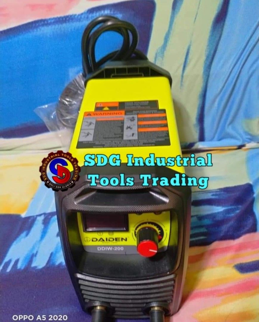 DAIDEN DDIW-200A Digital Inverter Welding Machine with FREE Mega Weld ...