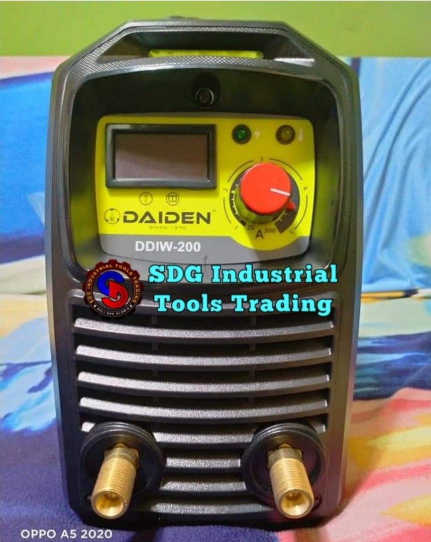 DAIDEN DDIW-200A Digital Inverter Welding Machine with FREE Mega Weld ...