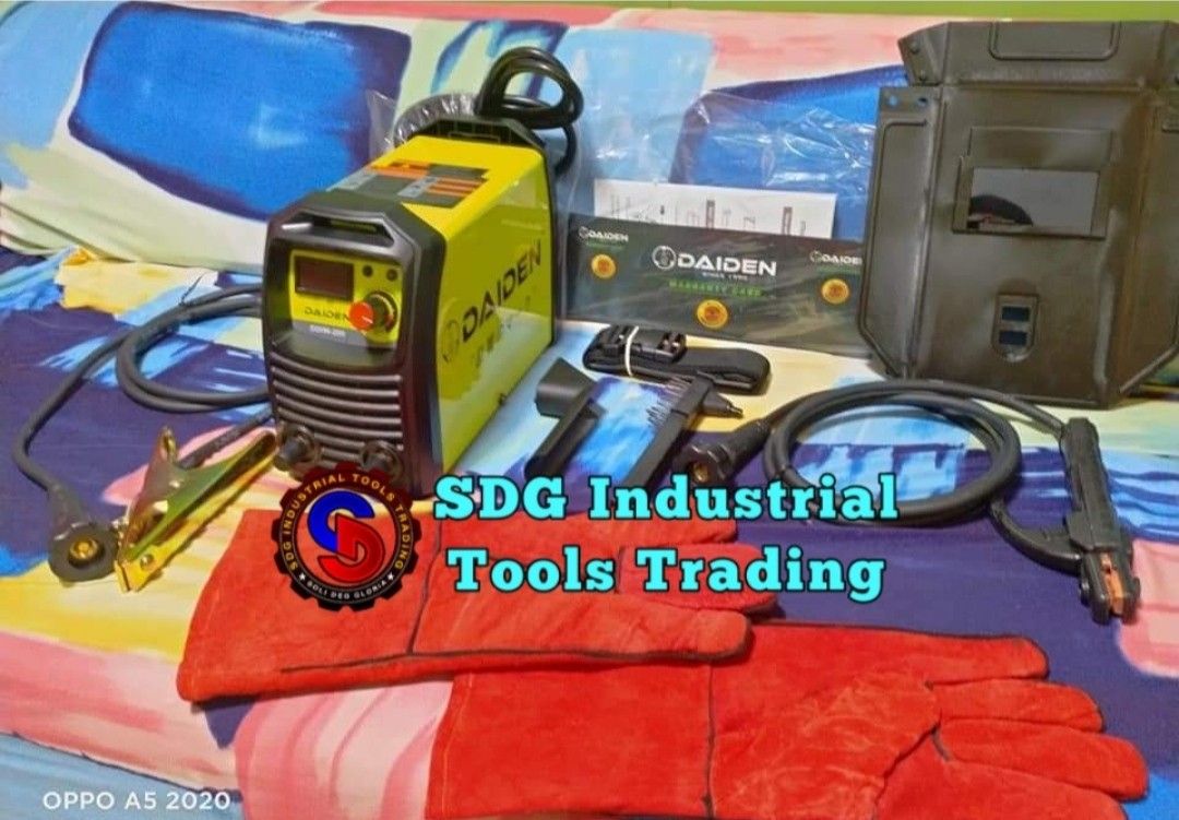 DAIDEN DDIW-200A Digital Inverter Welding Machine with FREE Mega Weld ...