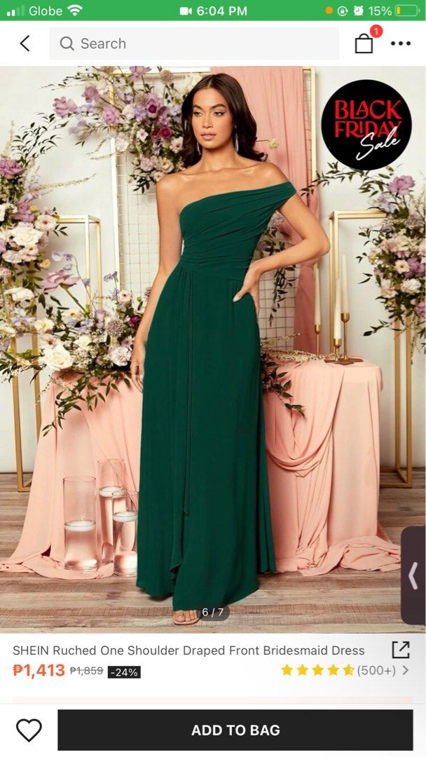 Dark Green Evening Dress Gown Party, Women's Fashion, Dresses & Sets, Evening dresses & gowns on ...