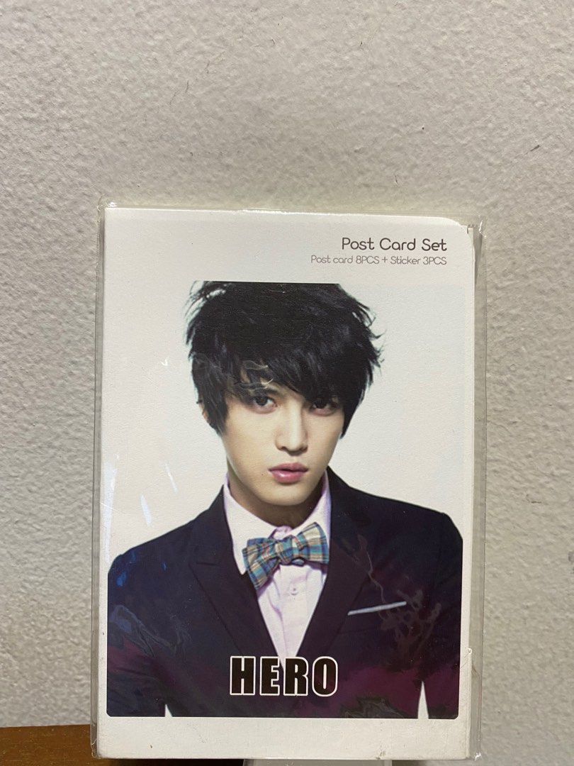 DBSK / JYJ - Hero (Kim Jaejoong) Postcards and Sticker Set, Hobbies ...