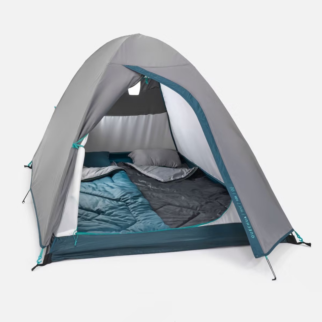 Decathlon 2 and 3 person tents for rental, Sports Equipment, Hiking & Camping on Carousell