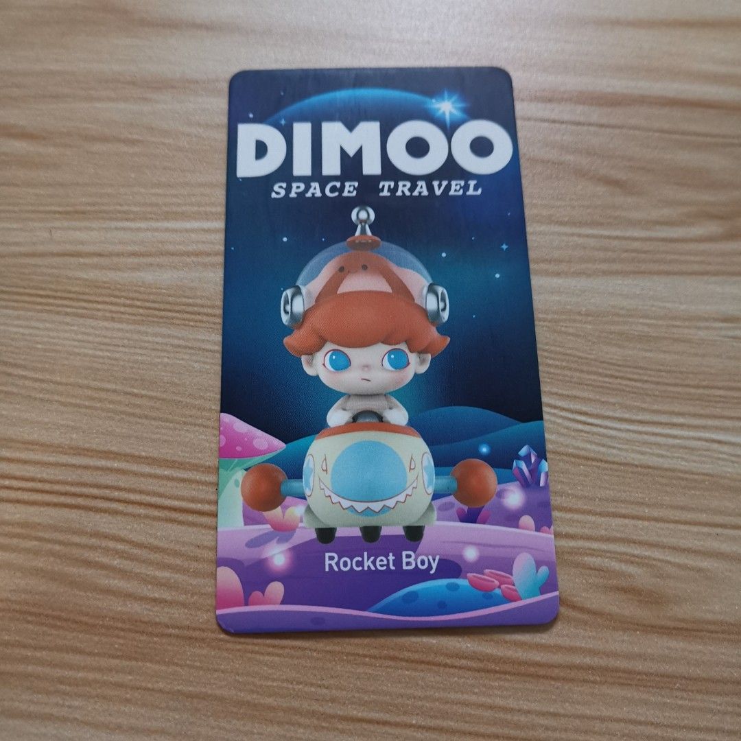 Dimoo Rocket Boy - Popmart Space Travel, Hobbies & Toys, Toys & Games ...