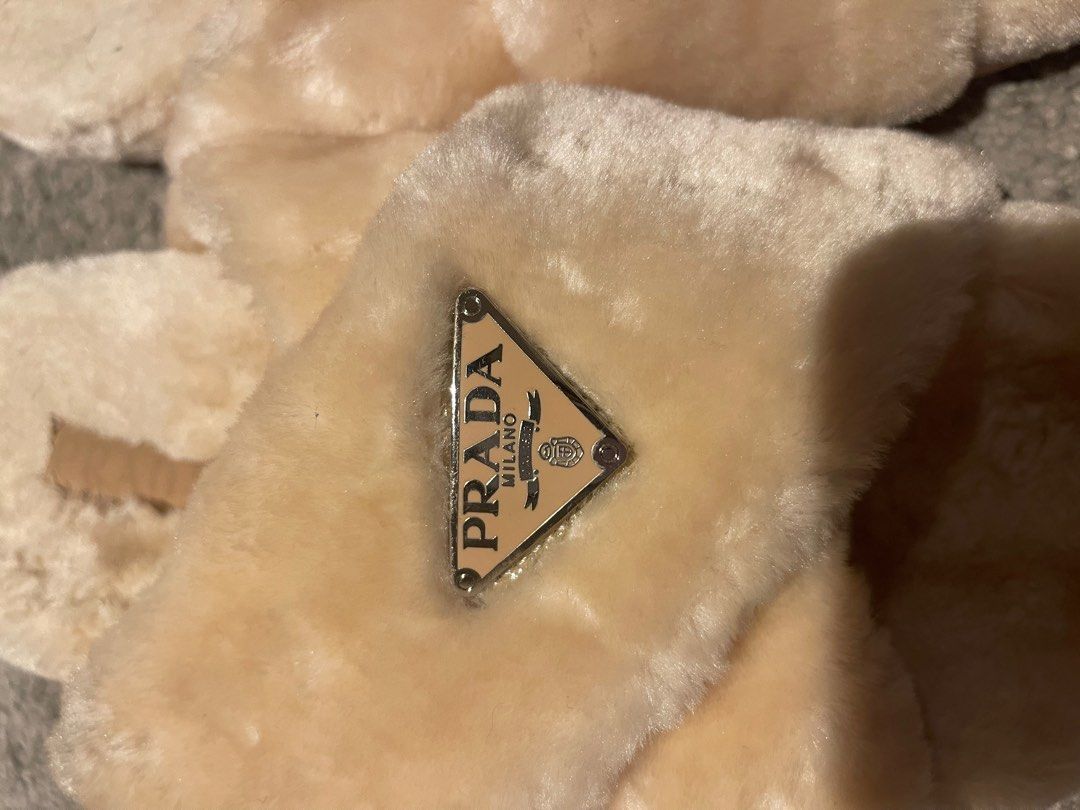 Prada Fluffy Slides, Men's Fashion, Footwear, Casual shoes on Carousell