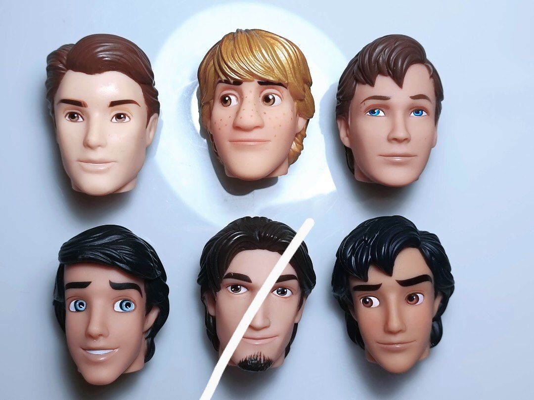 Disney Barbie ken doll head, Hobbies & Toys, Toys & Games on Carousell