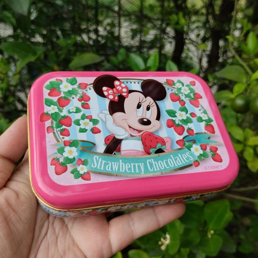 Disney Minnie Mouse Tin Box, Hobbies & Toys, Toys & Games on Carousell